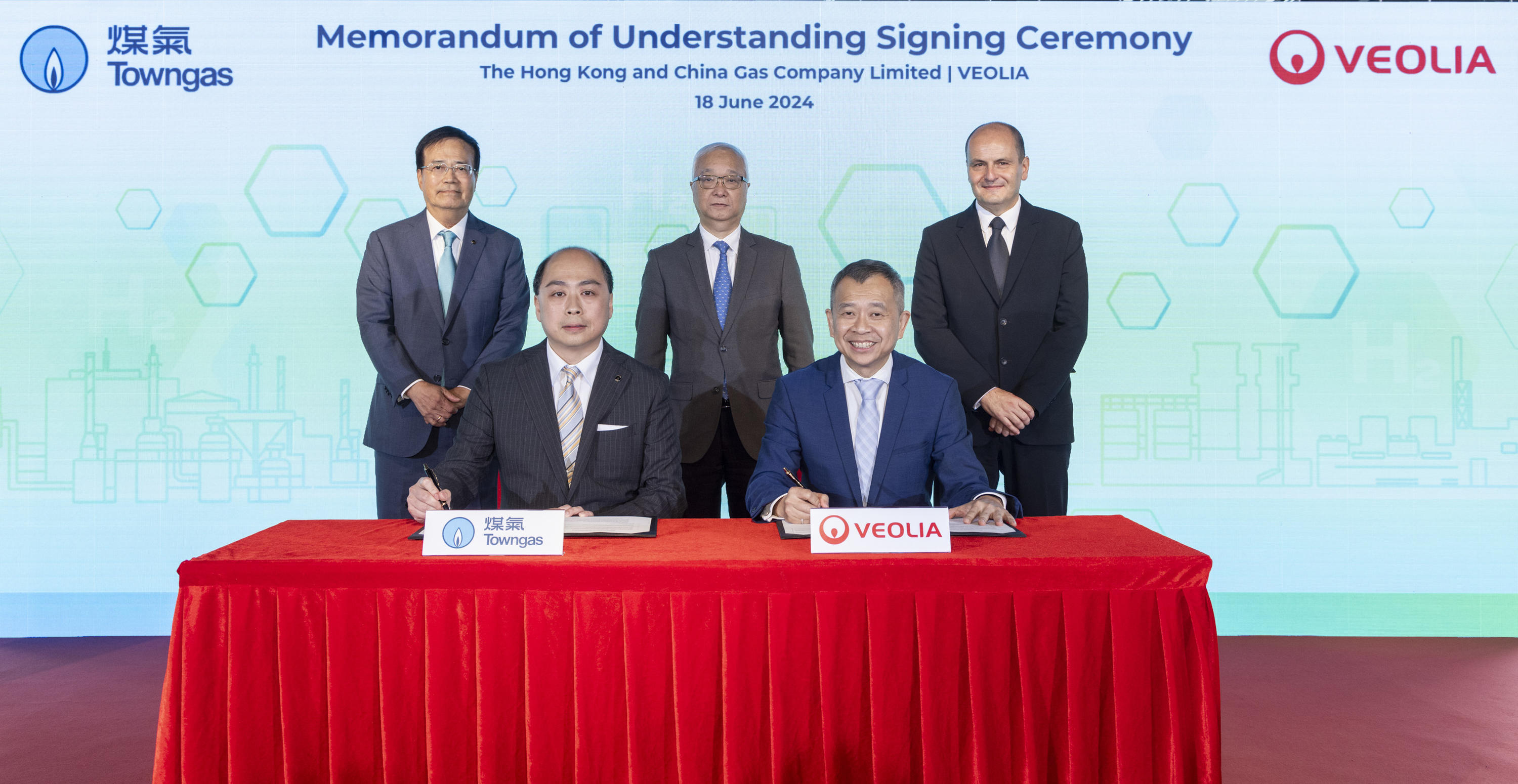 Veolia and Towngas join hands to launch Hong Kong’s first green ...